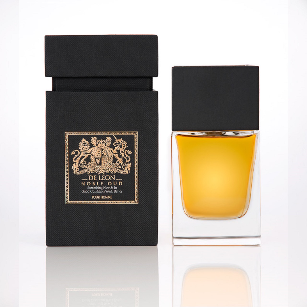 ادوپرفیوم مردانه د لئون مدل NOBLE OUD - گالری عطر شمع